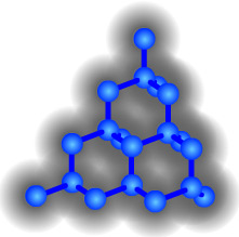 tetrahedral (4 bonds/molecule)